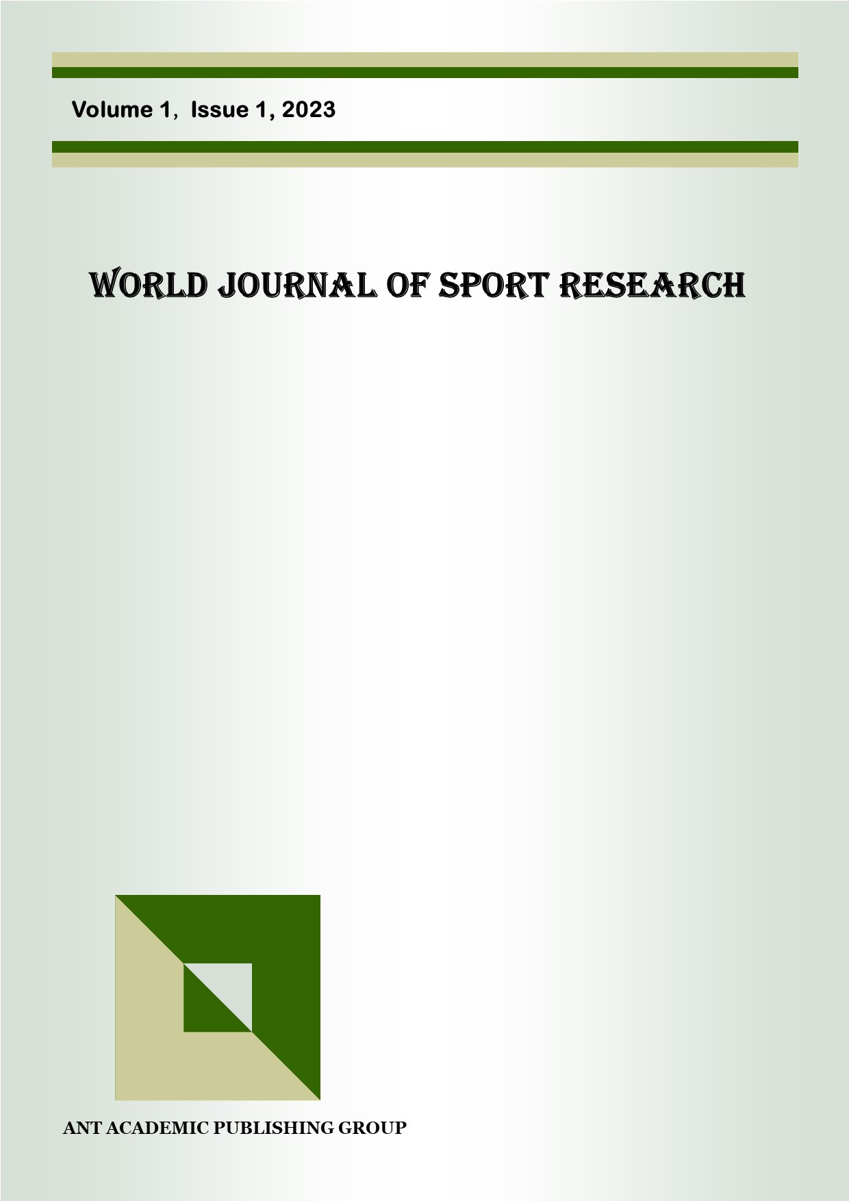 World Journal of Sport Research-Science, Technology, Engineering and ...